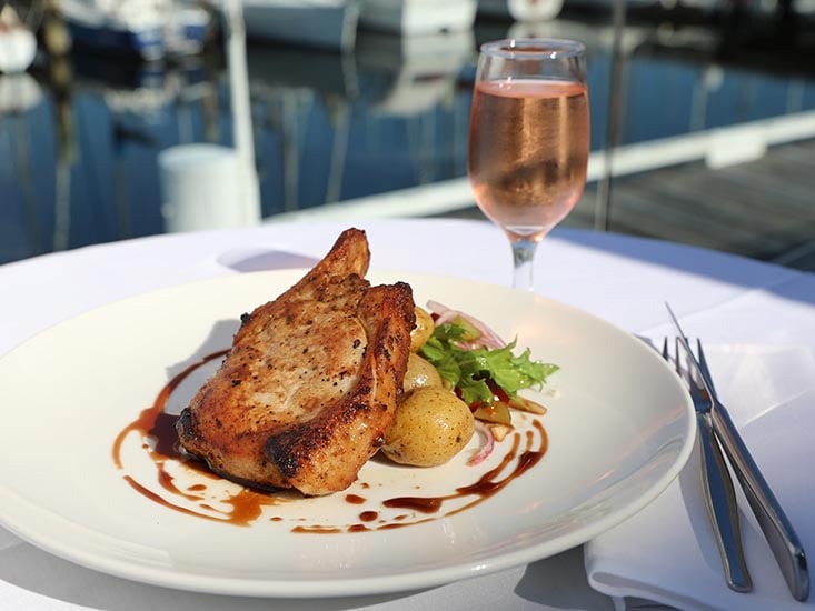 RYCT Grilled bourbon pork cutlet recipe | Club Marine Australia
