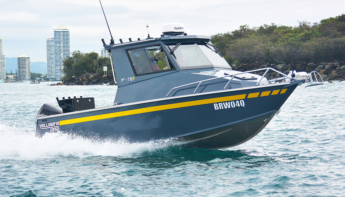 Yellowfin YF-76 Extended Cabin boat test | Club Marine Australia