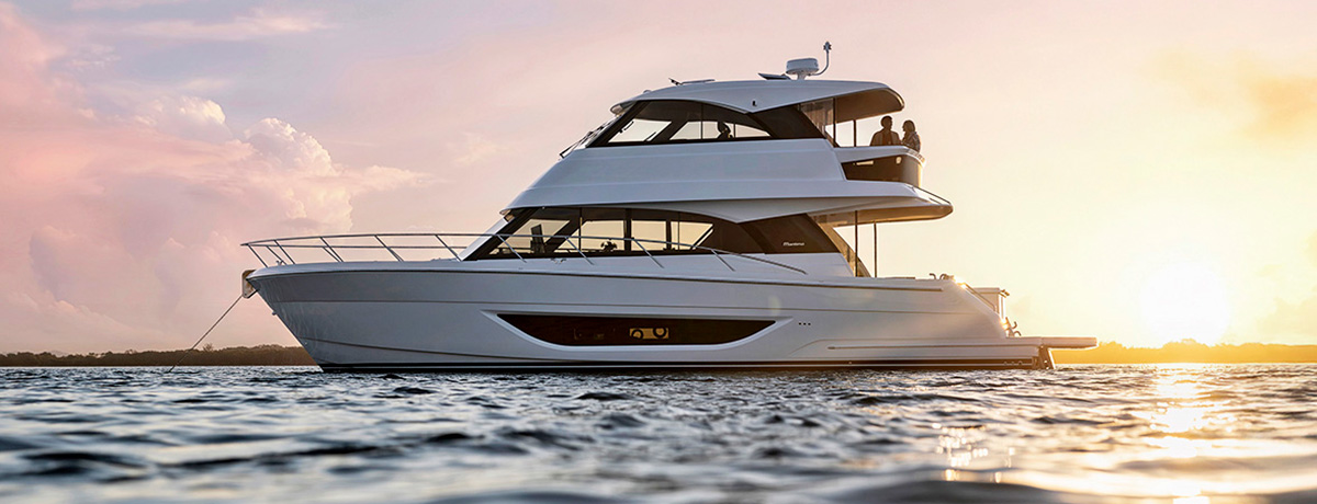 Maritimo M50 Flybridge boat test | Club Marine Australia